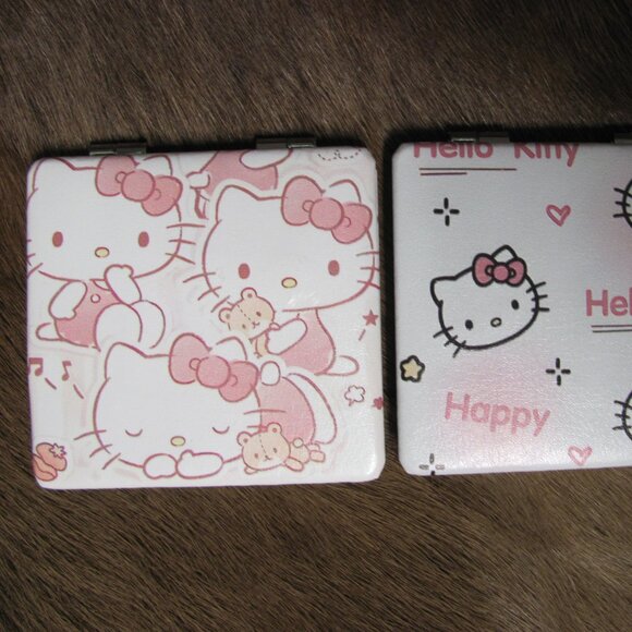 HELLO KITTY MIRRORS SET OF 2 NEW | Makeup | Hello Kitty Mirrors Set Of ...